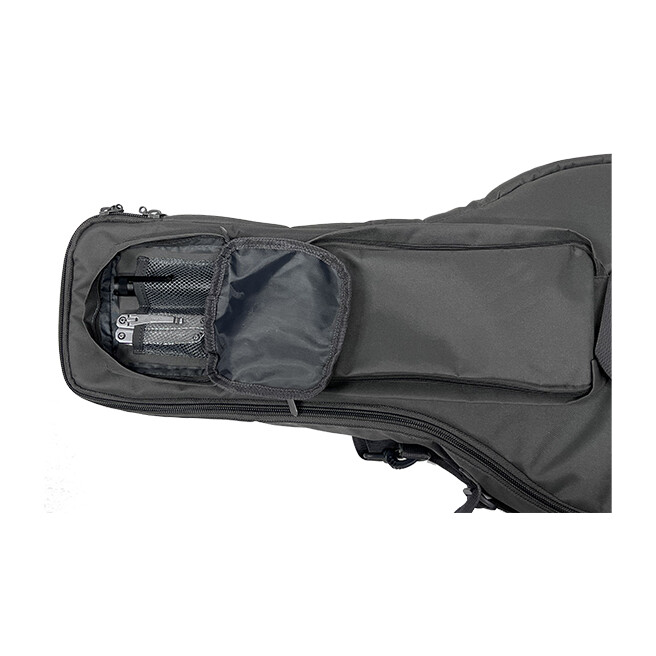 Discreet Guitar Rifle Gun Case Double Tactical Carbine Range Padded ...