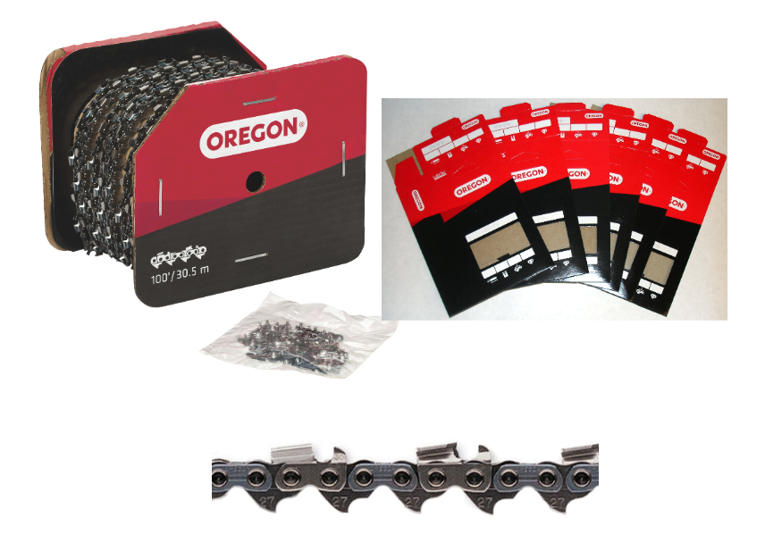 Oregon Micro Chisel Chain .404 Pitch .063 Gauge 100 ft Reel, 27X100U ...
