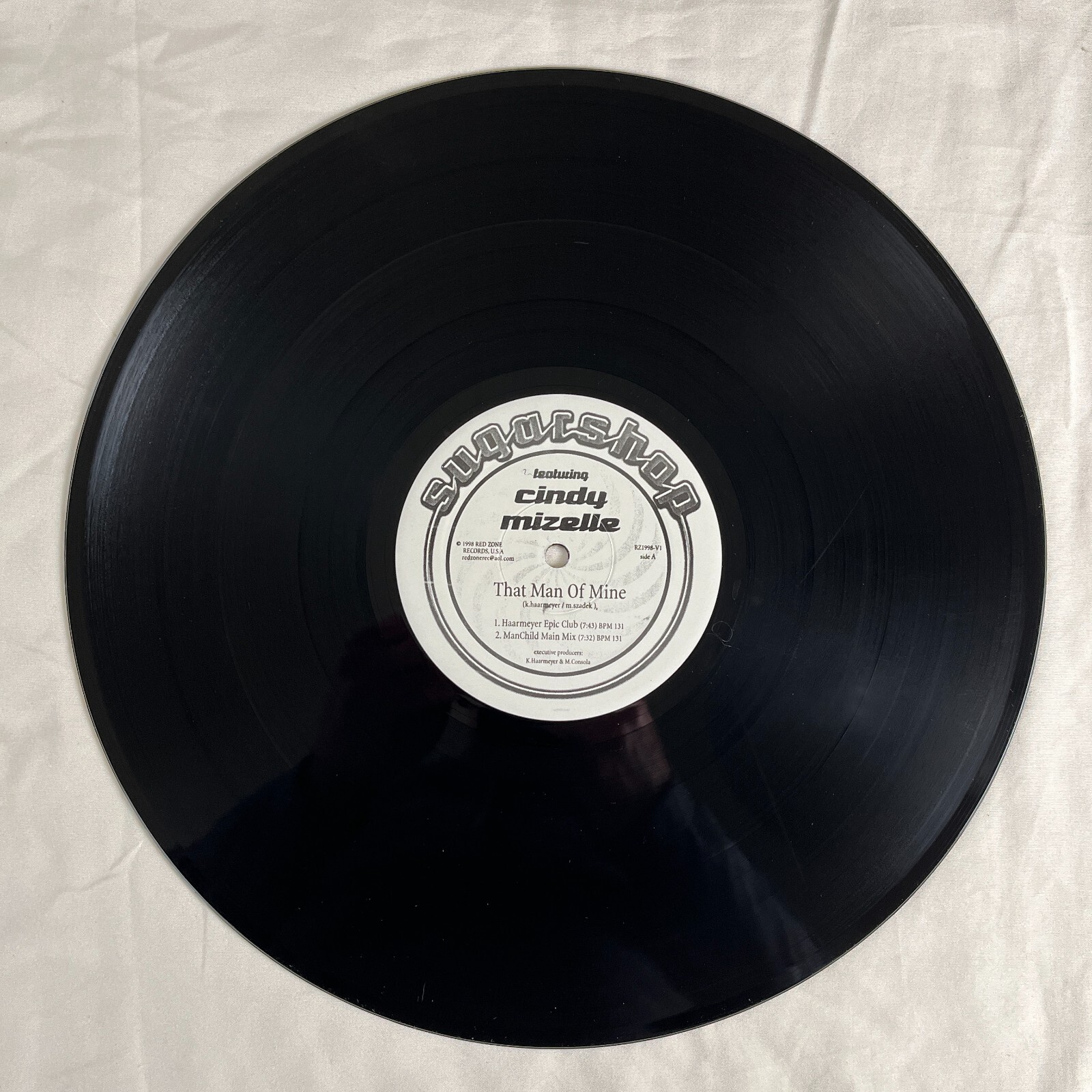 SUGARSHOP That Man Of Mine 1998 Vinyl Maxi-Single Redzone RZ1998-V1 ...