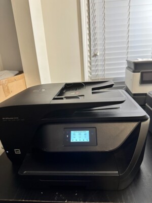 HP OfficeJet 6968, Color All-in-One Wireless Printer - Black | eBay