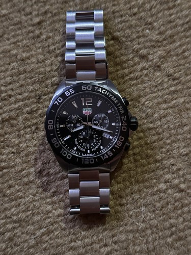 TAG HEUER Formula 1 Chronograph Black Quartz Men's Watch CAZ1010.BA0842 ...