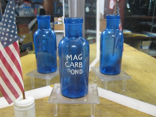 ~OUTRAGEOUS COBALT BLUE~ MAG CARB DOND~1870'S APOTHECARY | eBay