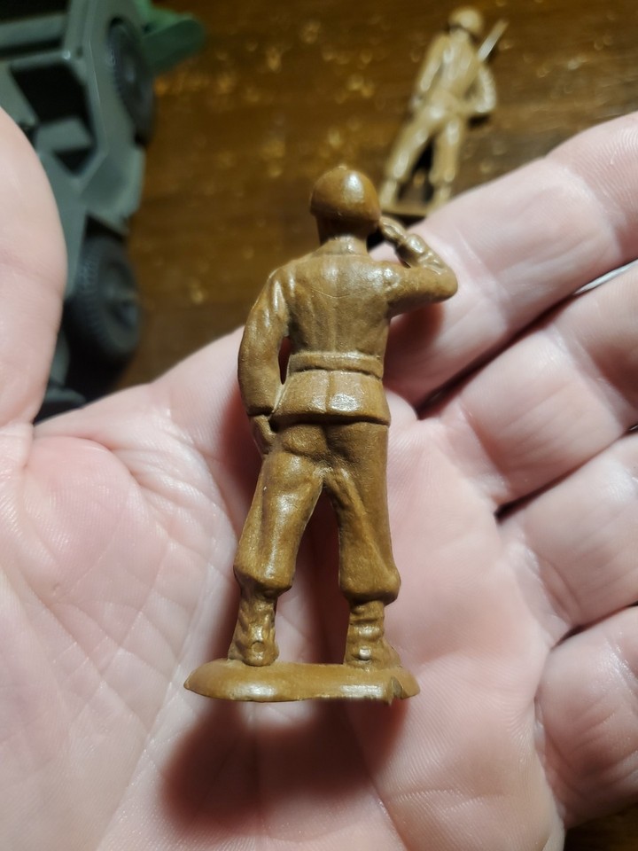 Vintage BERGEN Army Soldiers Made in U.S.A. Lot Of 5 Plus Extras | eBay