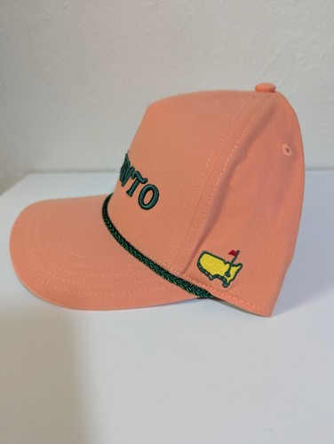 2024 Masters PIMENTO Embroidered Rope Golf Hat Augusta National ...