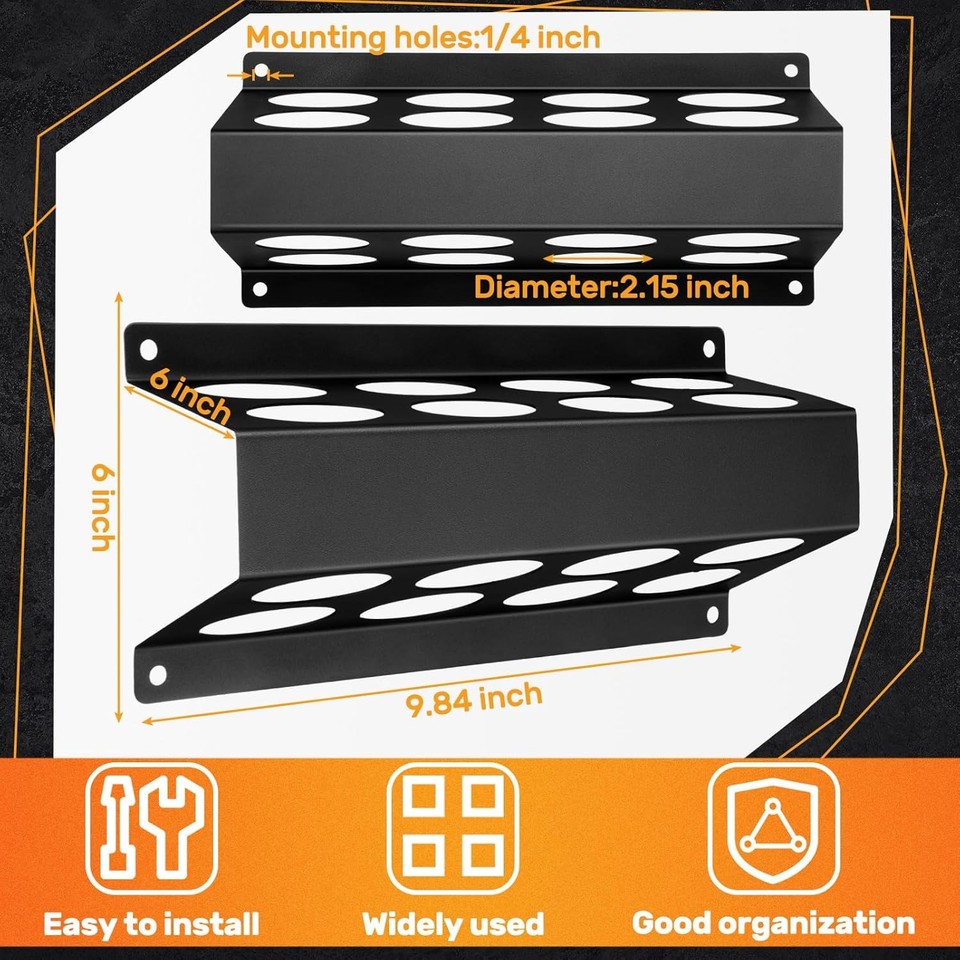 8 Slot TIG Welding Rod Holder Storage Tubes Rack Welding Filler Rod ...