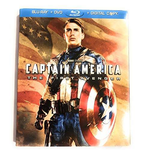 Captain America: The First Avenger (Two-Disc Blu-rayDVD Combo D - VERY ...