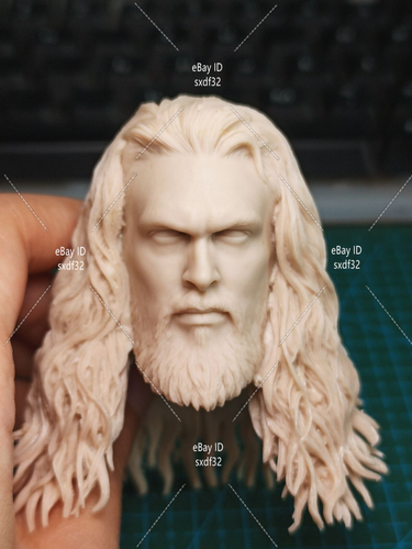 1/6 Male Head Sculpt Aquaman Jason Momoa Model For 12"Action Figure ...