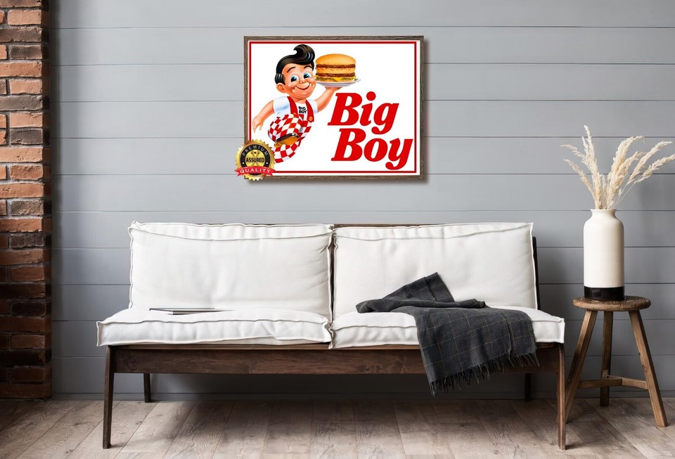 Frisch's Big Boy - Restored Vintage - Metal Sign 11 x 14 | eBay