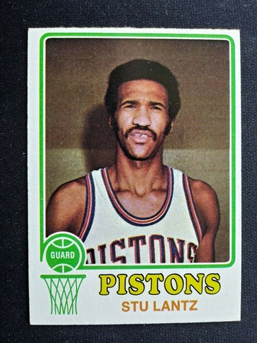 1973-74 Topps Basketball Card # 96 Stu Lantz - Detroit Pistons | eBay