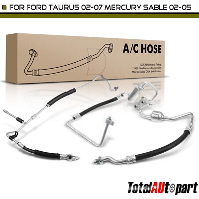 2x Suction & Discharge & Liquid Line for Ford Taurus 2002-2007 Mercury ...