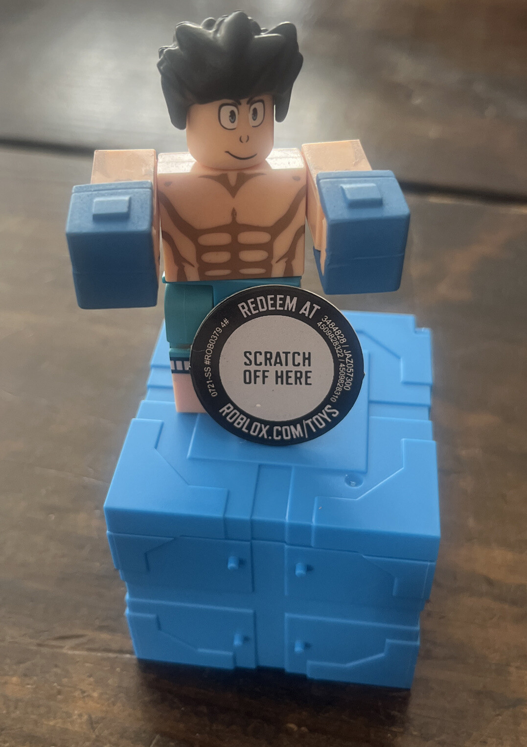 Roblox Series 9: BOXING MANIA Blue Boxer with Blazing Blue Boxing ...