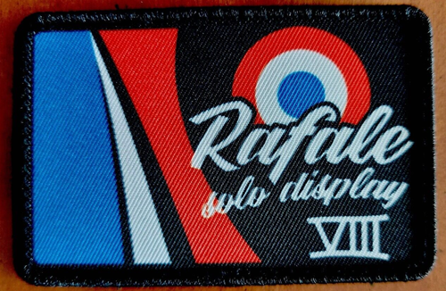 Nouveau patch armée de l'air Rafale Solo Display 2024 RSD 8. Patch officiel 2024 | eBay