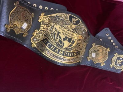 New World Wrestling Federation Championship Replica Belt 4mm gold ...
