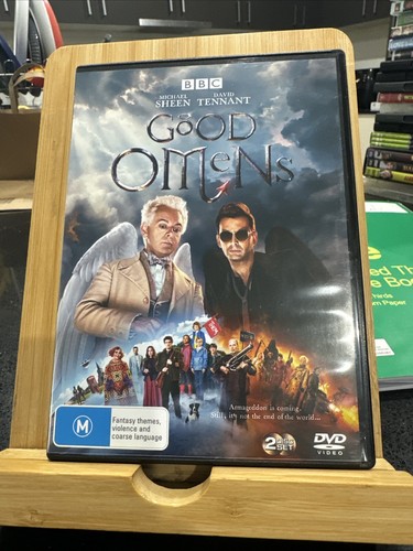 Good Omens DVD Region 2/4 BBC Michael Sheen David Tennant Comedy Terry ...