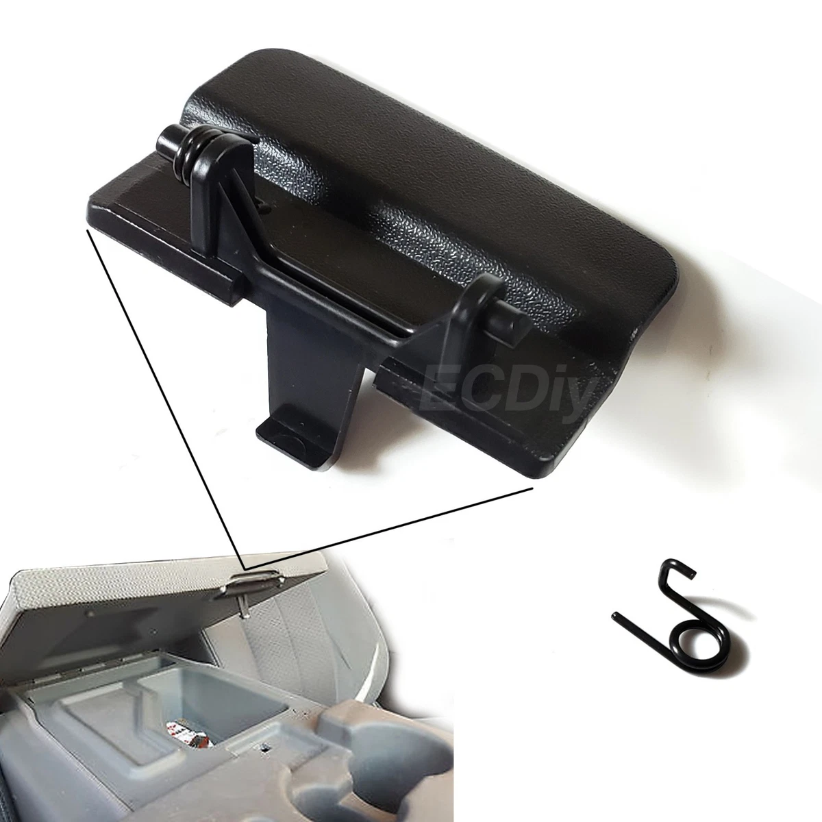 Labwork Center Console Jump Seat Lid Latch With Spring, 40% OFF