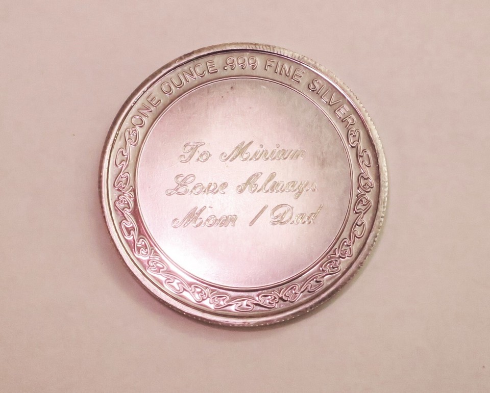 .999 STERLING SILVER "GRADUATION" COIN 1 OUNCE | eBay