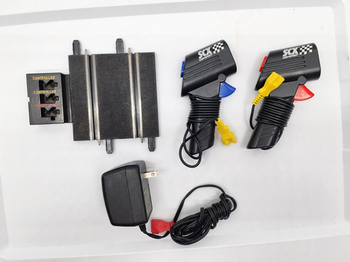 SCX Compact 1:43 Terminal Track A/C Adapter 2 Controllers Lot Power ...