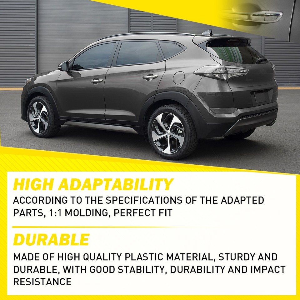 Chrome 2x Exterior Door Handle For 2016-2021 Hyundai Tucson Front/Rear ...