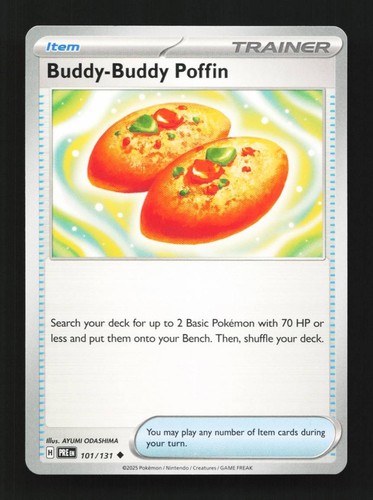 Buddy-Buddy Poffin 144/162 Temporal Forces English Pokemon Card TCG | eBay