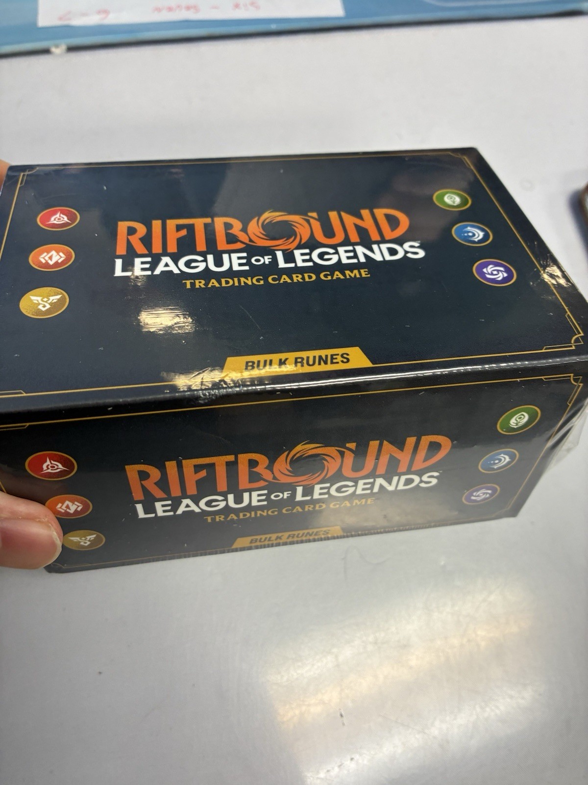 Riftbound Bulk rune box brand new sealed league of legends trading card ...
