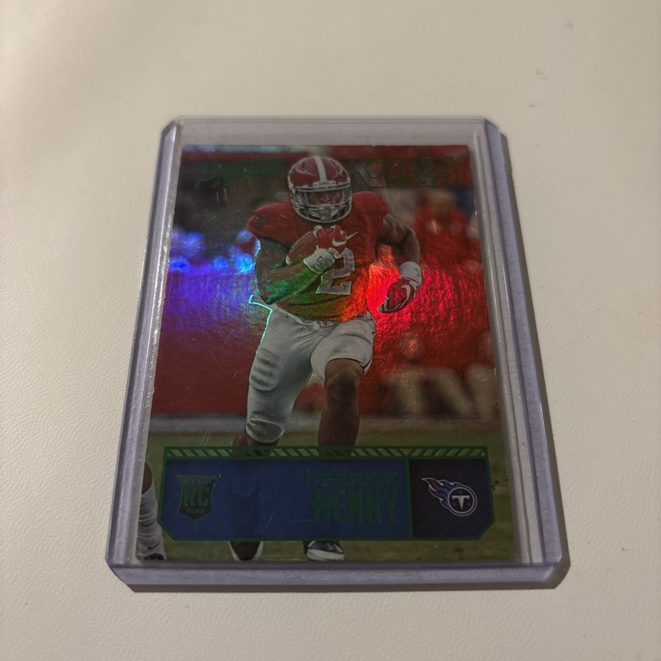 2016 Panini Prestige - Rookies Derrick Henry #218 Xtra Points Green (RC ...