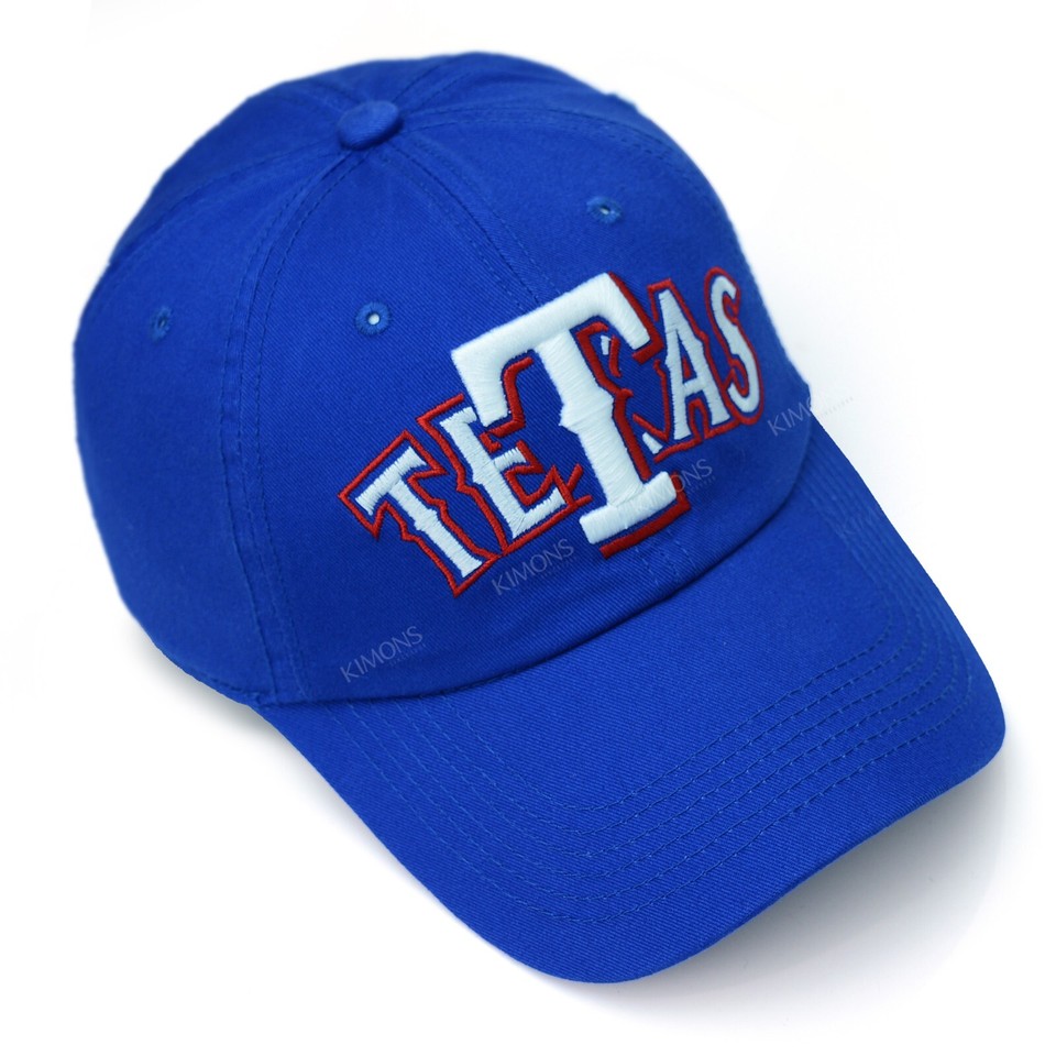 100% Cotton "TETAS" Texas Rangers Hat Overlap Snapback Blue Trucker Cap ...