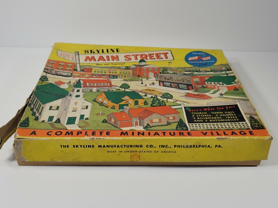 Skyline - Main Street Miniature Construction Set | eBay