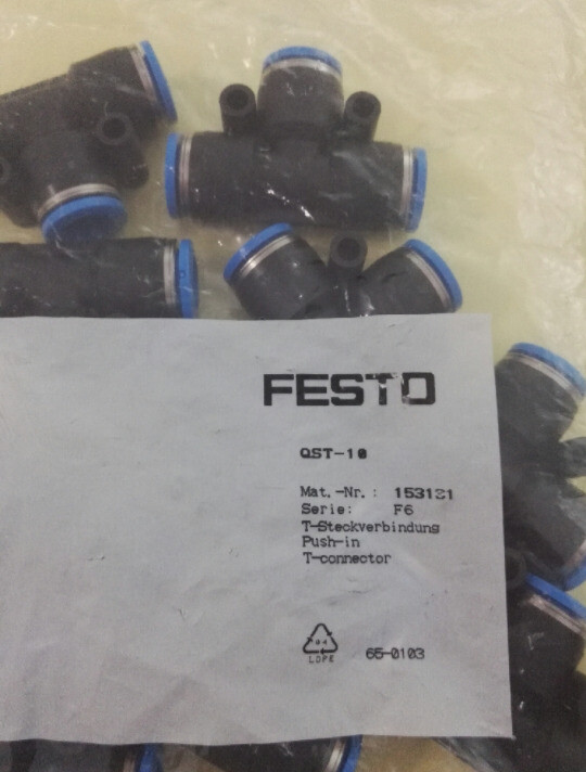 1Bag/10pcs New Festo QST-10 QST10 153131 Fittings One Year Warranty ...
