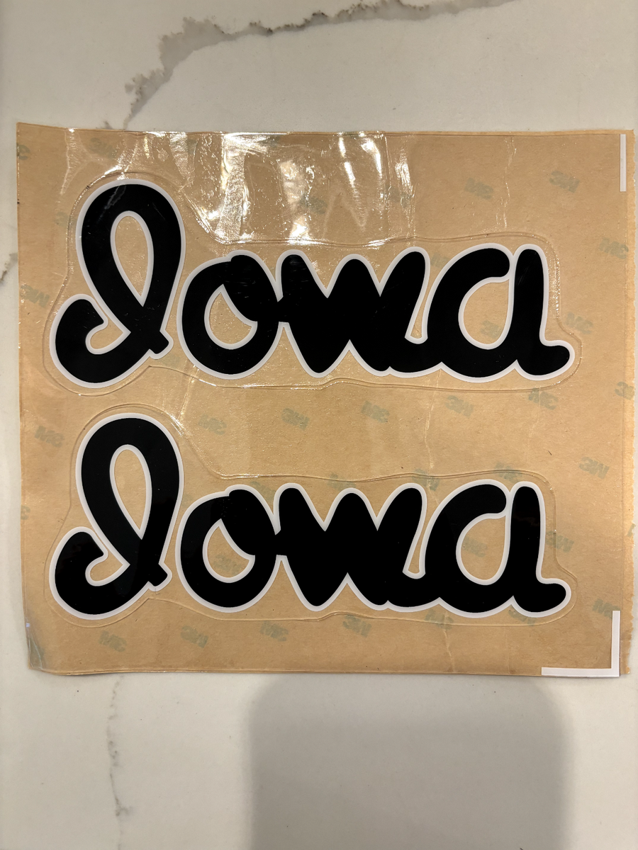 Iowa Hawkeye Football Helmet Decals Iowa Hawkeyes Sale Alternate