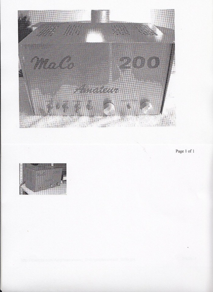 Maco 750 500 200 300 KW Linear Amplifier Repair Kit Capacitors ...