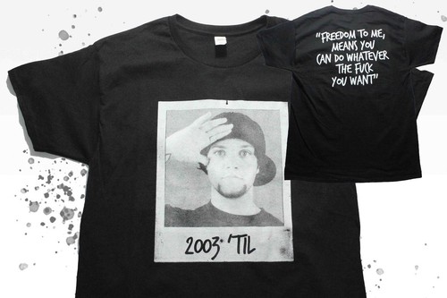 BAM MARGERA Polaroid Photo Freedom Quote Jackass CKY 411VM Viva La Bam ...