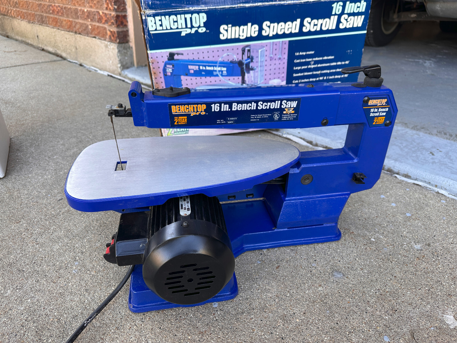 Delta SS200 Shopmaster 16-Inch Bench Top Scroll Saw for sale online | eBay