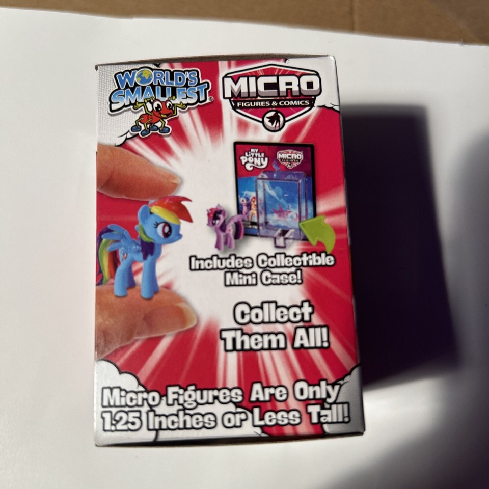 World's Smallest Micro Figure & Comic Care Bears My Little Pony Or ...