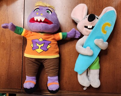 2014 Chuck E Cheese CEC Surf Club Plush 10" Surfer Surfboard With Munch ...