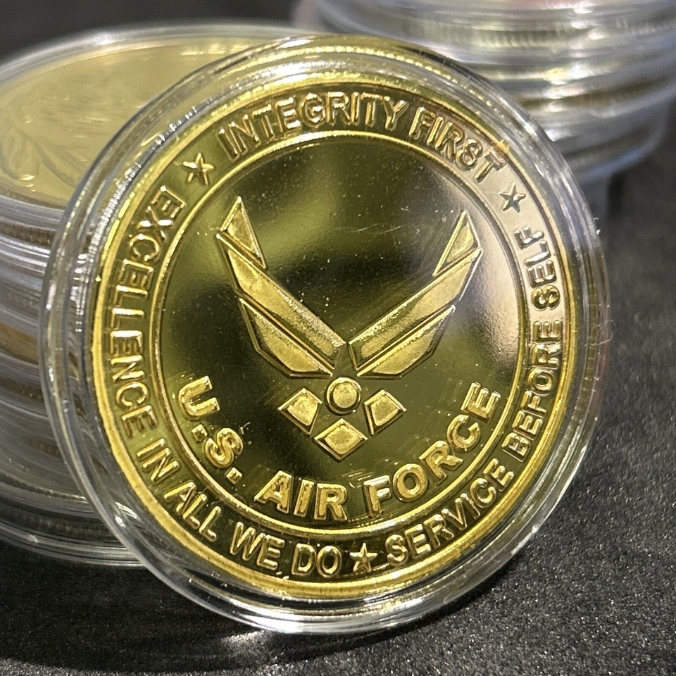 F-117 Stealth Fighter-Bomber Challenge Coin-United States AIR FORCE ...