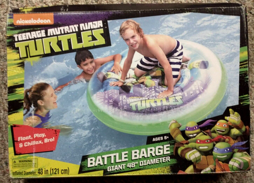 Teenage Mutant Ninja Turtles Inflatable 48" Battle Barge Float Island ...