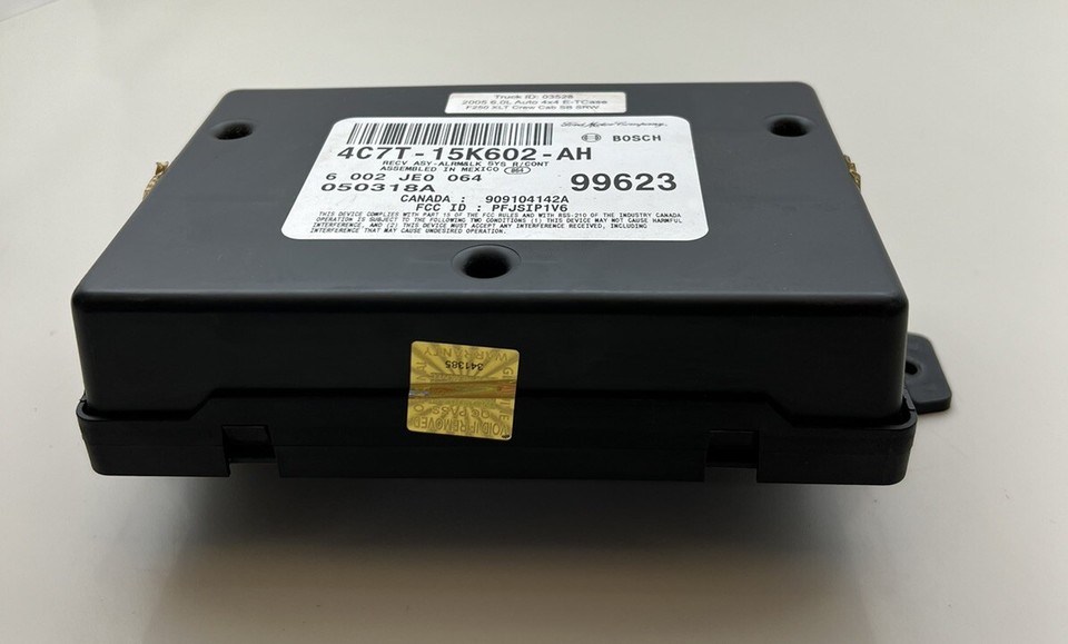 04-07 Ford F250 F350 Anti-Theft VSM Keyless Body Computer Module 4C7T ...