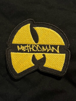 Method Man Patch - Wu Tang 90's old school hip hop Tical 36 Chambers ...
