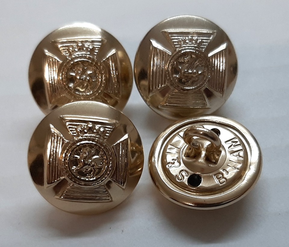 DERR Duke of Edinburgh's Royal Regiment British Army Insignia Buttons ...