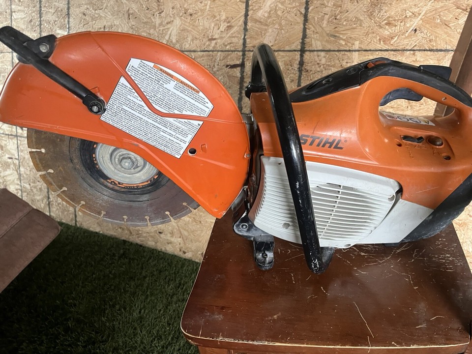 STIHL TS420 14 inch Gas Handheld - Cut-Off - Orange-Does Not Turn On ...