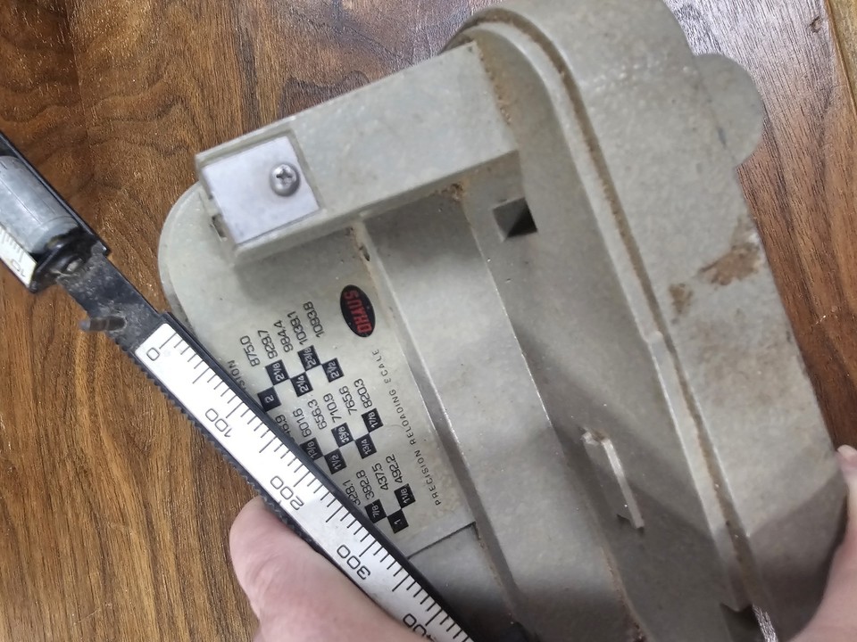 OHAUS RCBS Model 10-10 Reloading Balance Beam Scale | eBay