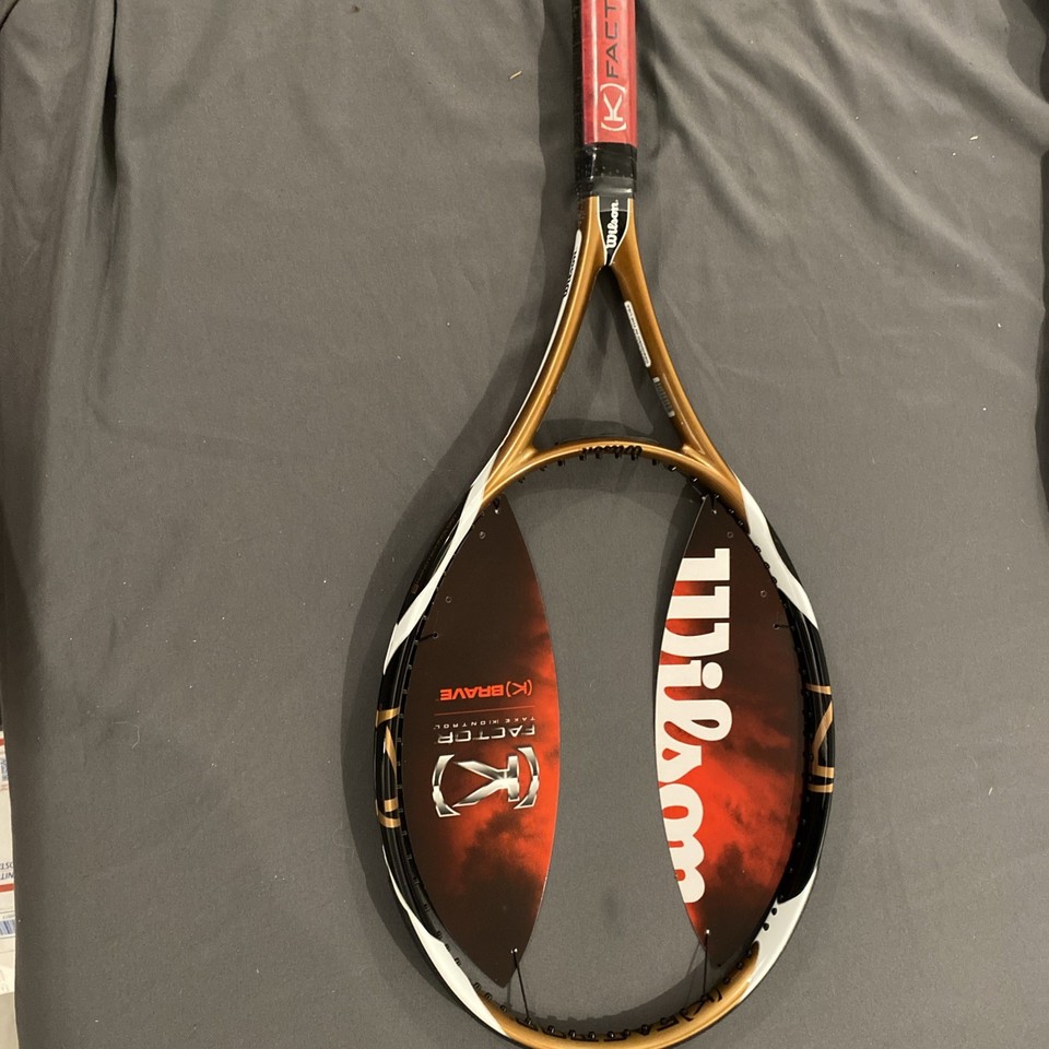 Wilson K Factor K BRAVE Tennis Racquet New | eBay
