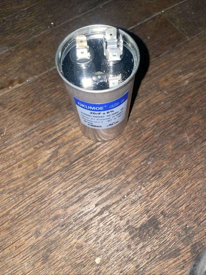 CBB65 Dual Run Round Start AC Capacitor for AC Motor Start, Fan Start ...