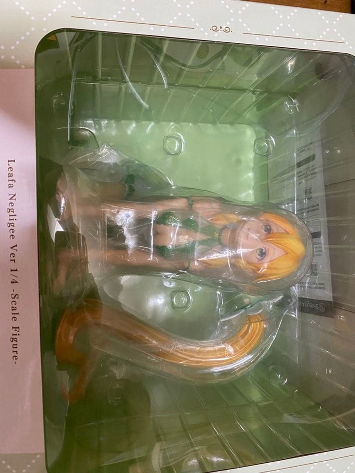 SAO Leafa Negligee Ver. 1/4 Scale Figure w/ Bonus "Sleeping Face" Parts ...