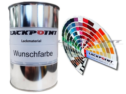 2 Liter Wasserbasislack spritzfertig Wunschfarbe Alpine Autolack Farbe ...