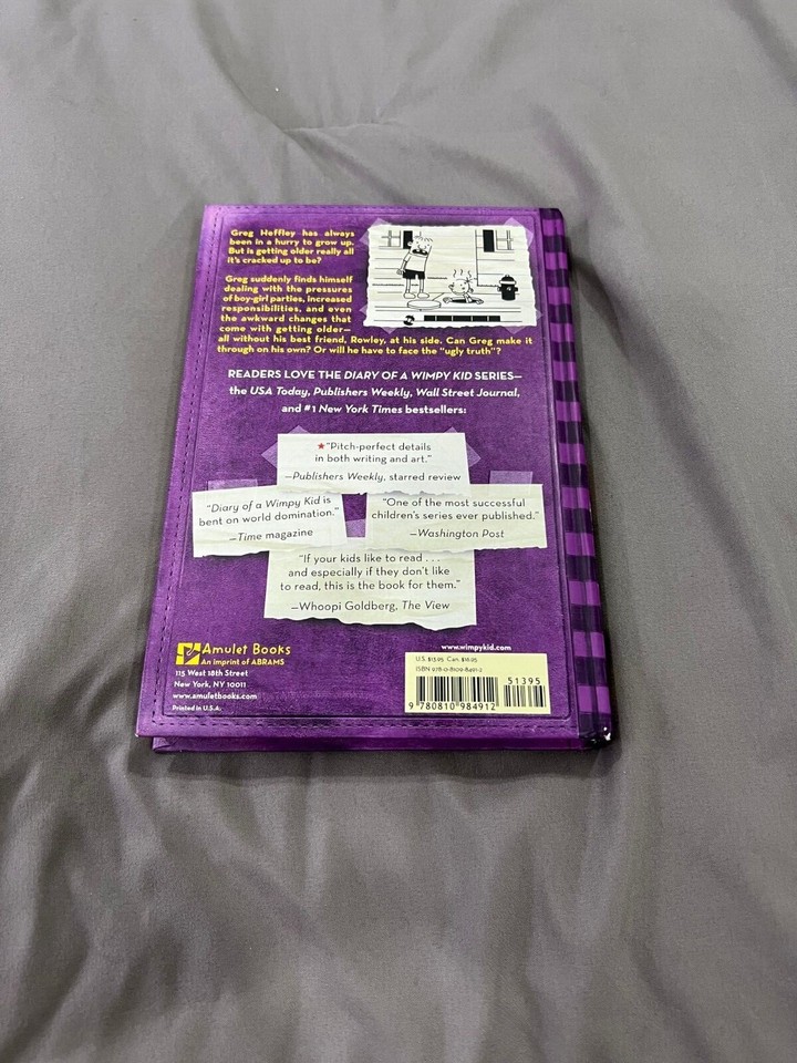 Diary of a Wimpy Kid The Ugly Truth Autographed Edition Book by Jeff ...