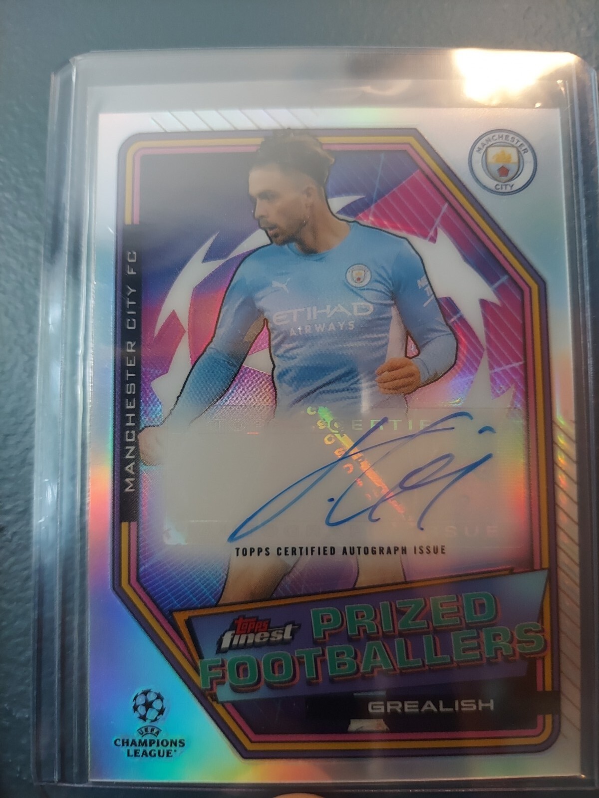 2021-22 Topps Finest UCL - Prized Footballers Autographs #PF-15 Jack ...