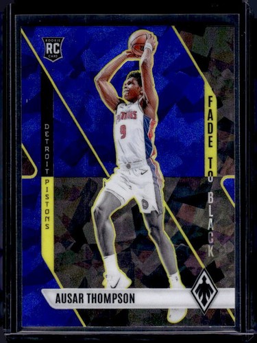 2023-24 Panini Phoenix #9 Ausar Thompson Fade To Black Phoenix Blue Ice | eBay