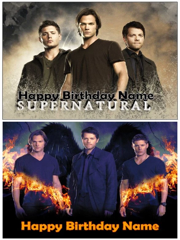 Supernatural Cake Toppers
