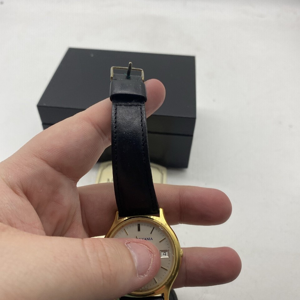 Vintage Hamilton 9812 Masterpiece Pennsylvania 1991 Big 33 Dial Watch ...